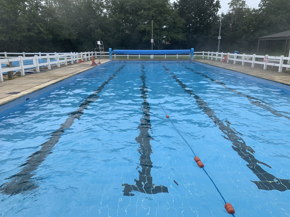 A little oasis hanging by a thread? Highley Outdoor Swimming Pool – An ...